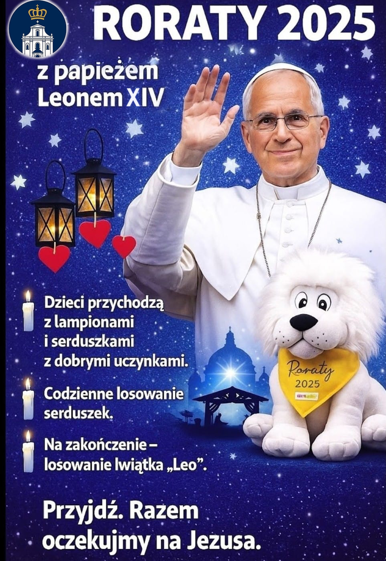 Roraty 2025 z papieżem Leonem XIV – Franciszkanie Złotoryja